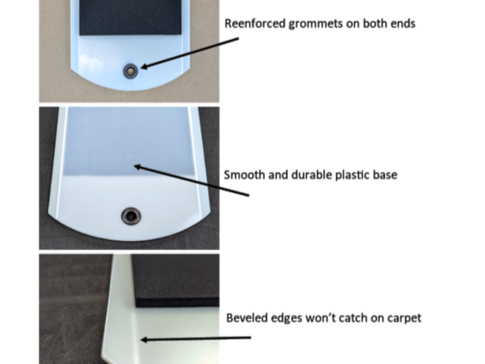 Pull Slides For Carpet; 4' or 6' Sizes (Set of 2) | EZ Moves