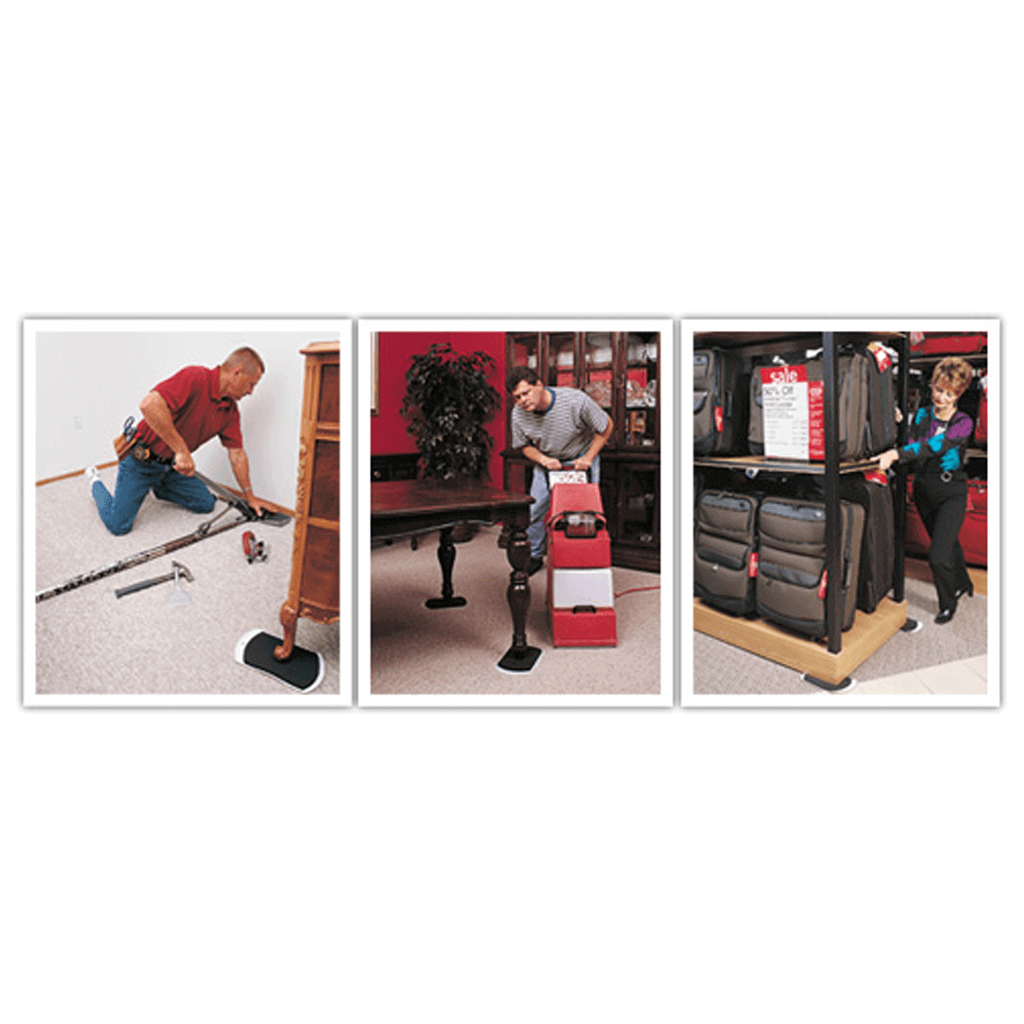 Furniture Slides for Carpet; Large or Professional Sizes (Set of 4 ...